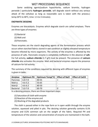Wet processing sequence for printing prepareation | PDF
