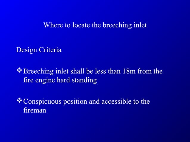 Dry & Wet Riser Systems | PPT