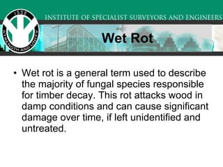 Wet rot no mould | PPT