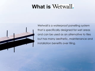 Shore Laminates - Wetwall | PPT