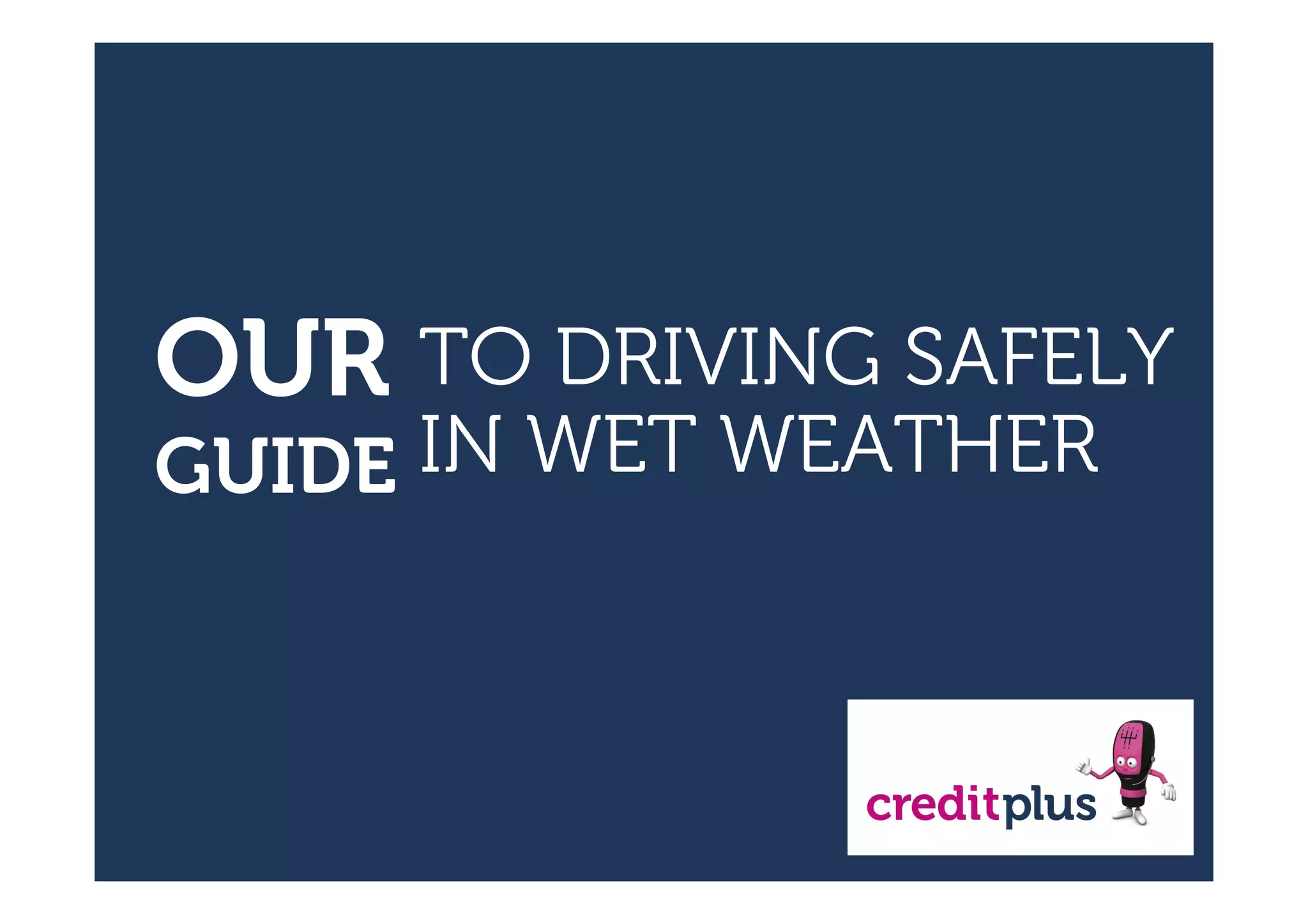 Wet Weather Driving Tips | PDF