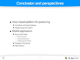 A Vision-Based Mobile Platform for Seamless Indoor/Outdoor Positioning | PPT