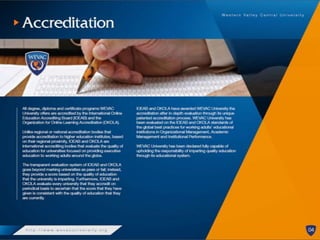 Wevac University Prospectus | PPTX