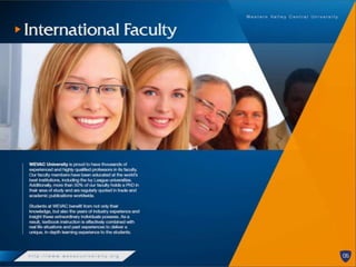 Wevac University Prospectus | PPTX