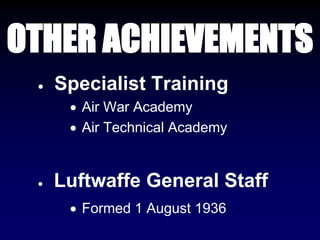 Early Air Power Theorists: Major General Walter Wever | PPT