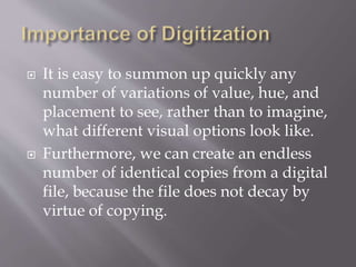 importance of digitization | PPTX