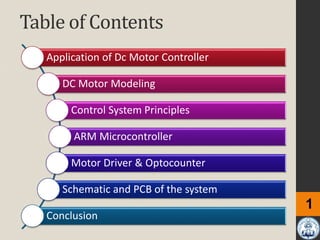 DC motor controlling | PPT