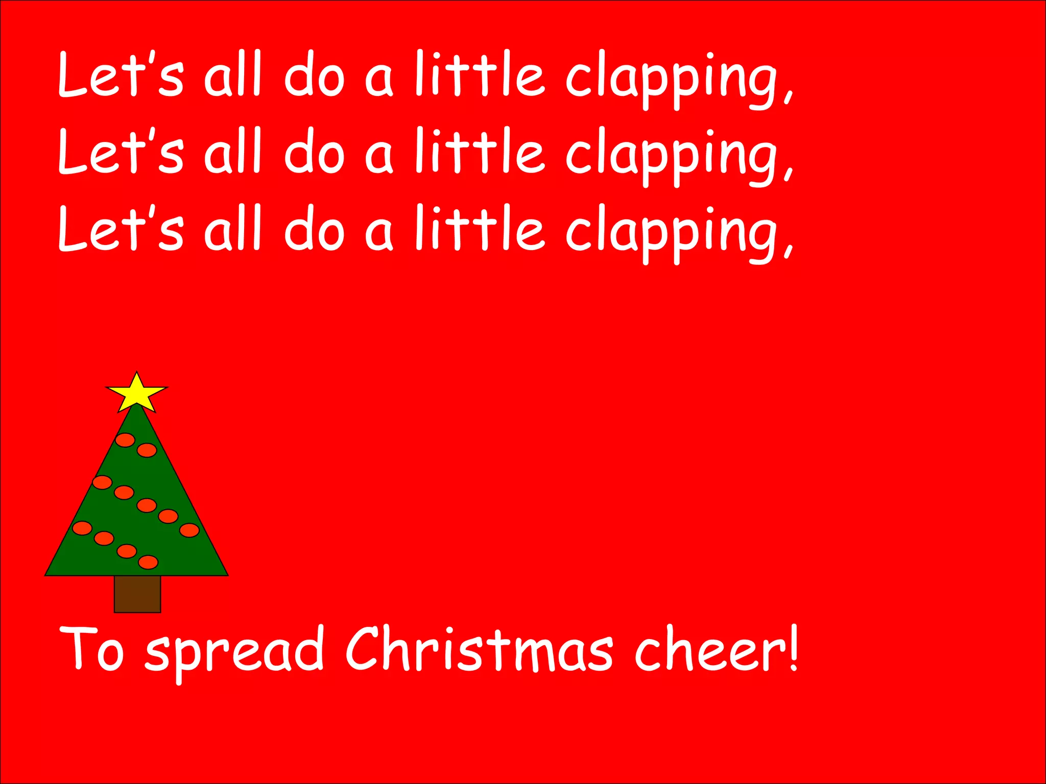 We Wish You A Merry Christmas | PPT