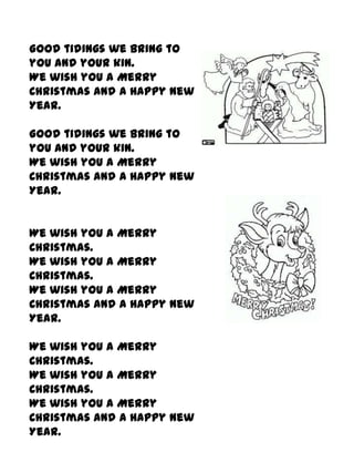 We Wish You A Merry Christmas Lyrics