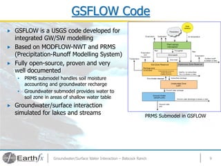 Analysis of Groundwater/Surface Water Interaction at the Site Scale Babcock Ranch Community ...