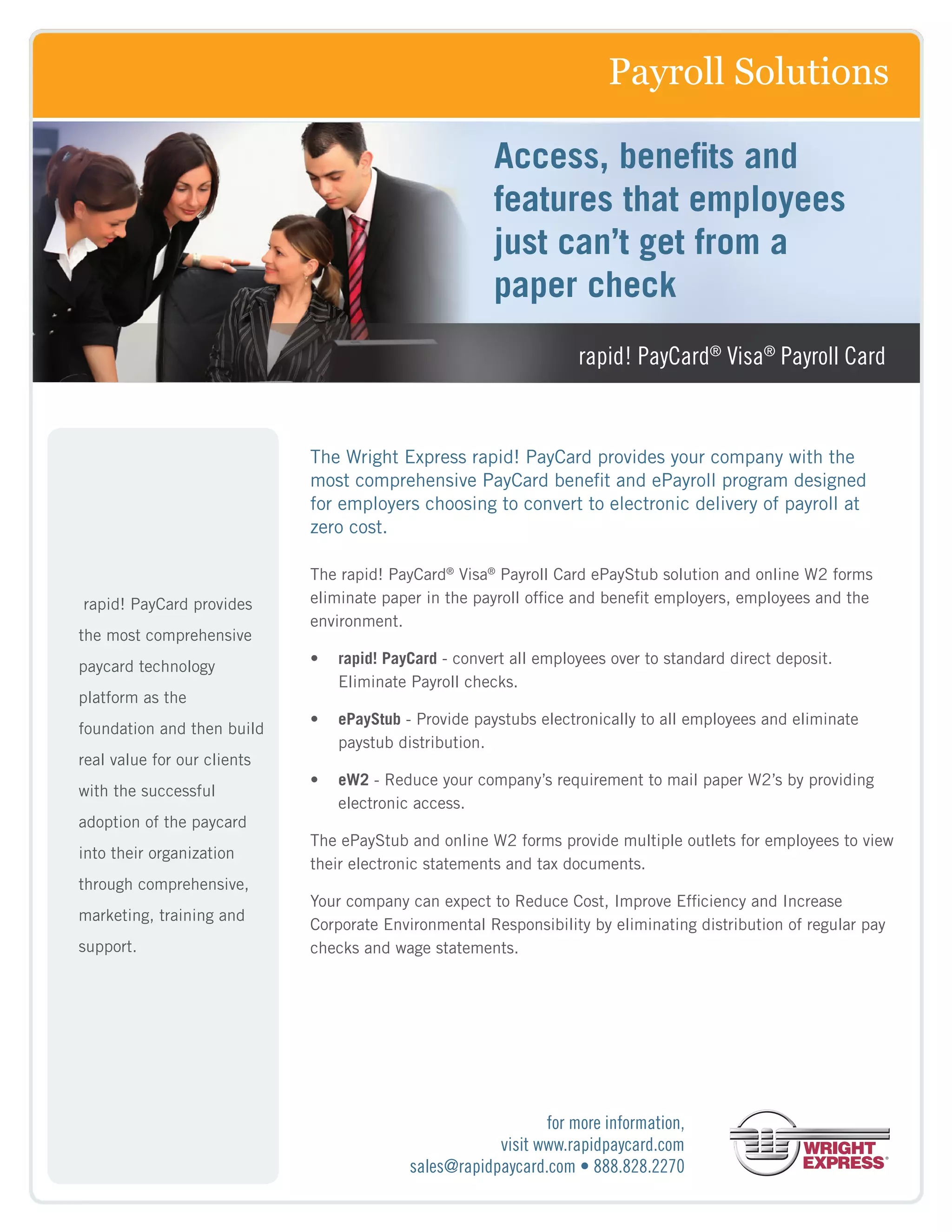 Wright Express/ rapid! PayCard | PDF