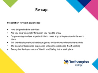 Wex training presentation | PPTX | Resume Writing and Advice | Job Search