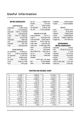 Wf column sizes | PDF