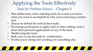 Thinking Tools - Empowering Students to Get the Job Done | PPT