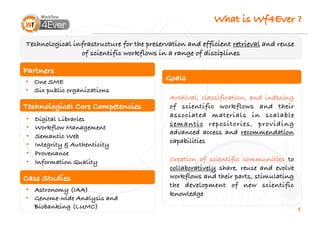 Wf4Ever: Workflow Preservation | PDF | Databases | Computer Software and Applications