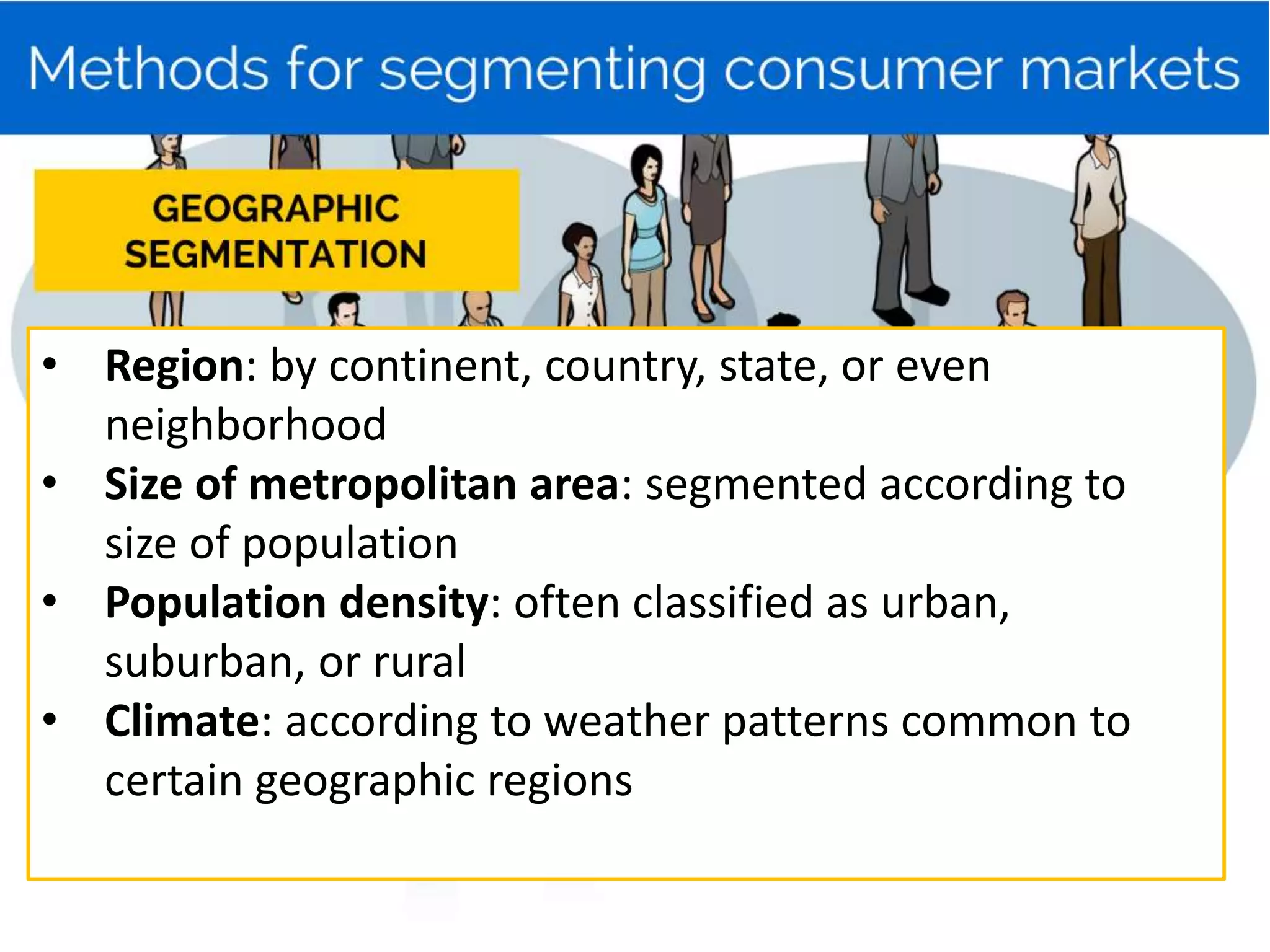 Market segmentation | PPTX
