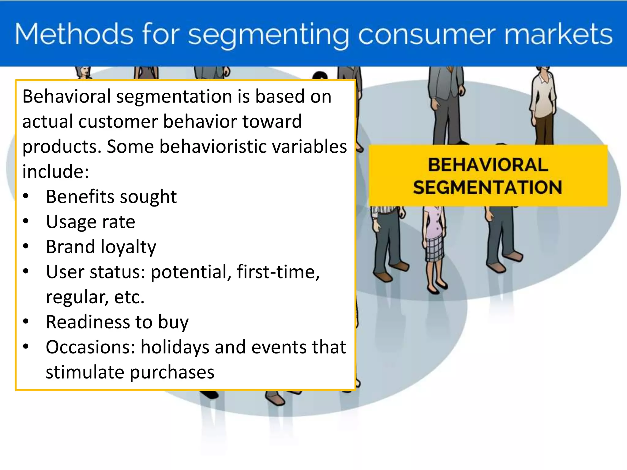 Market segmentation | PPTX