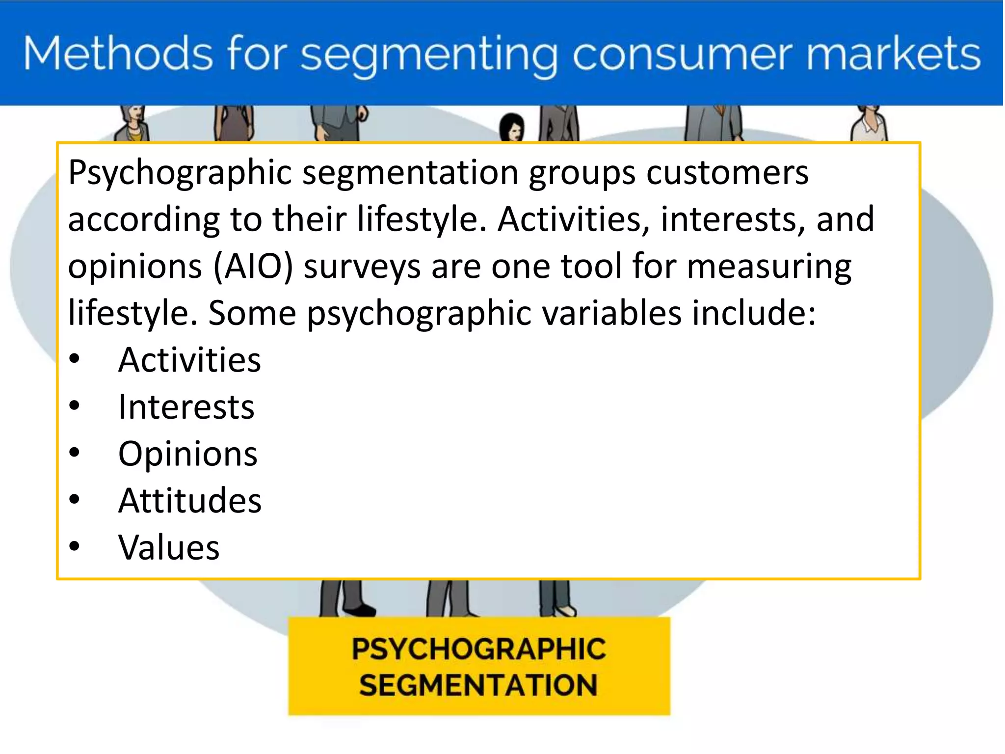 Market segmentation | PPTX