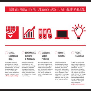 WFA Brochure 2016 | PDF