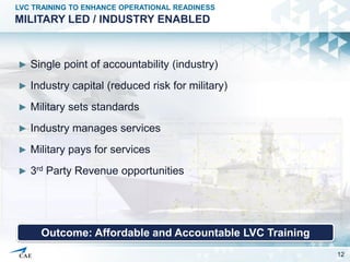 Rear Admiral (Retired) Rapp looks at the role of LVC training | PPT
