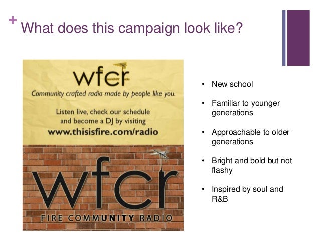 WFCR Brand Identity and Marketing Campaign