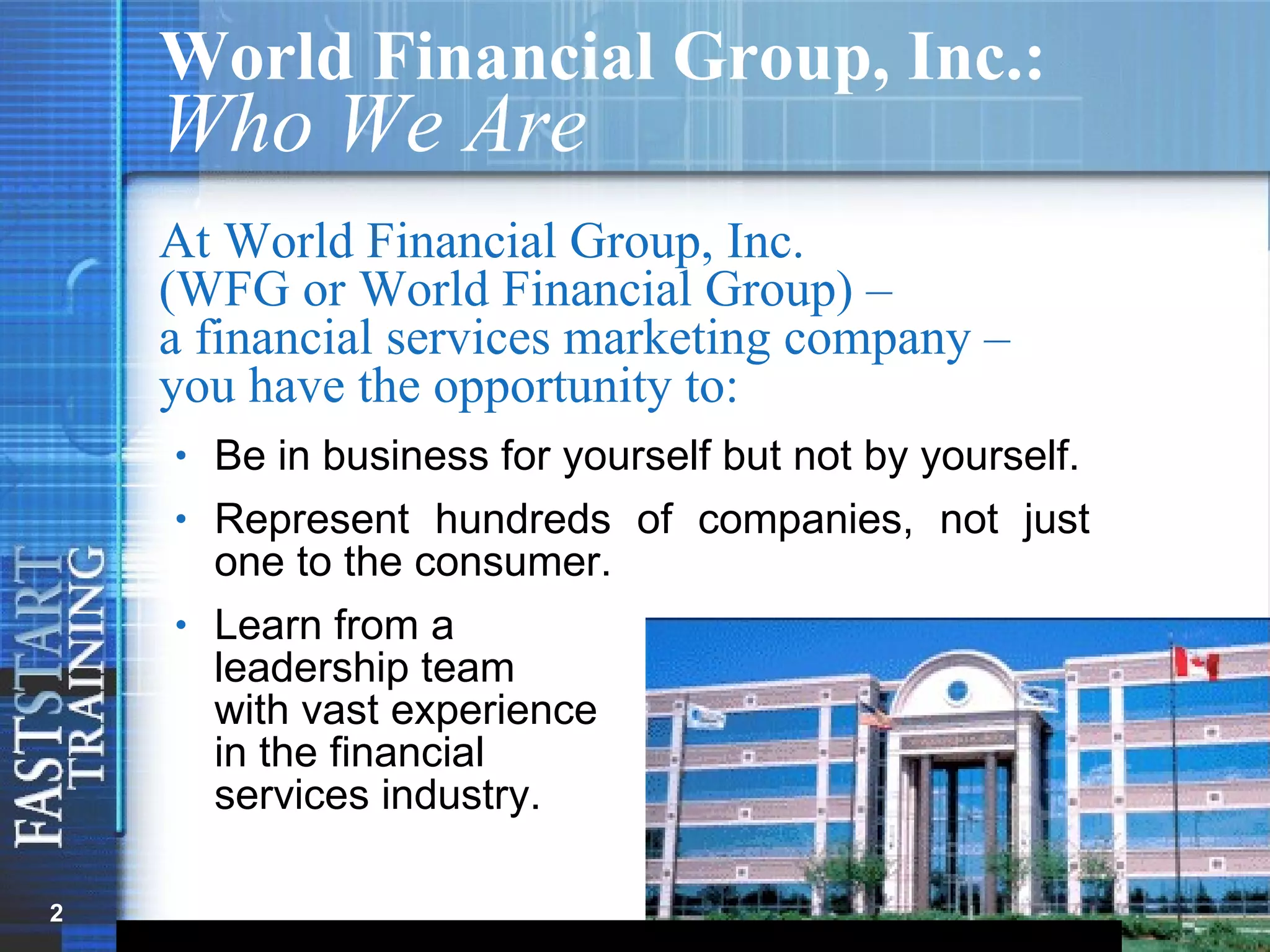 Wfg Presentation | PPT