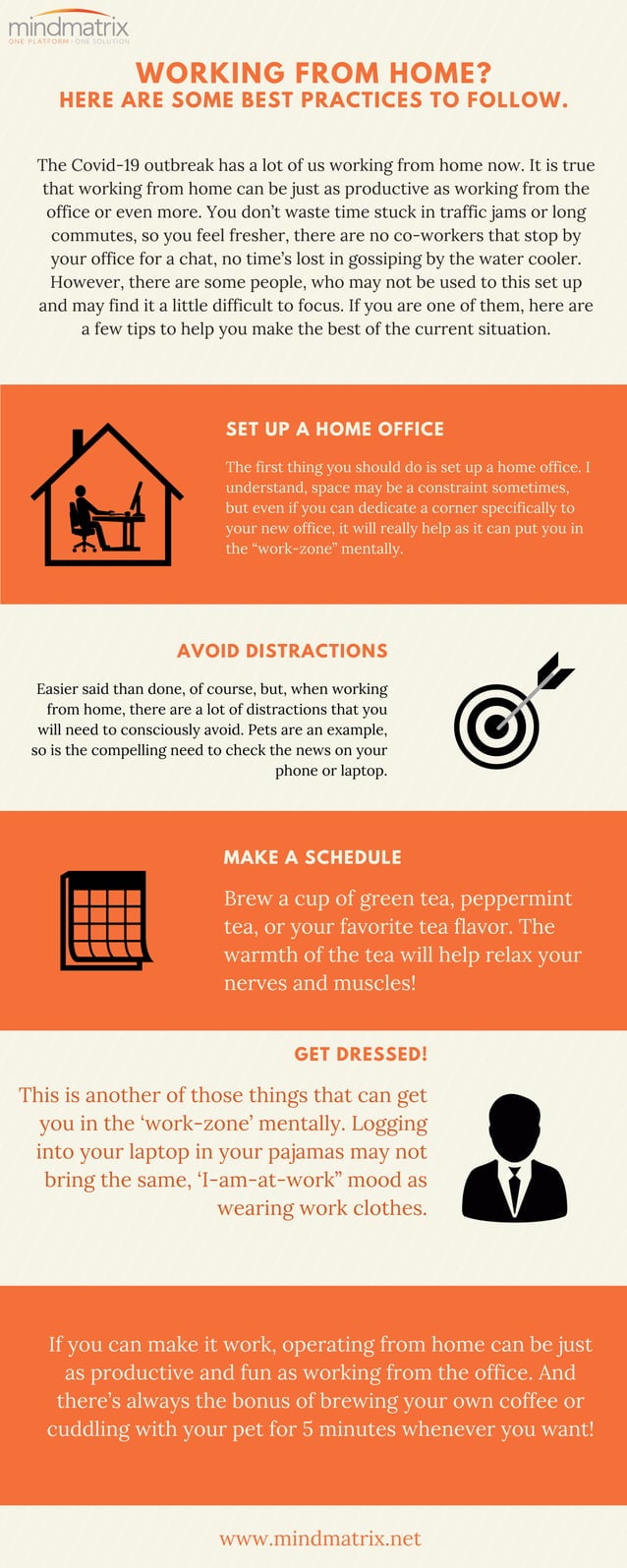 Working from home? Here are some best practices to follow. | PDF