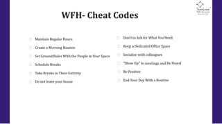 WFH presentation | PPT