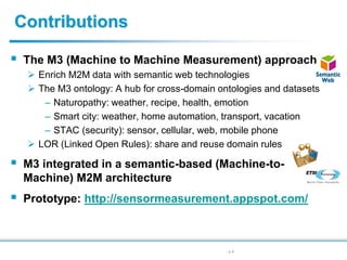 Enrich Machine-to-Machine Data with Semantic Web Technologies for Cross-Domain Applications | PDF