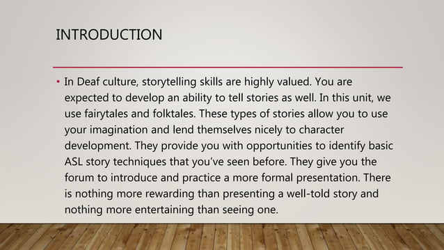 U25 intro & key elements | PPT