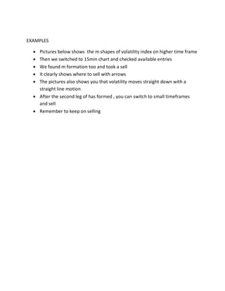 Volatility index (Binar.com Broker) | PDF