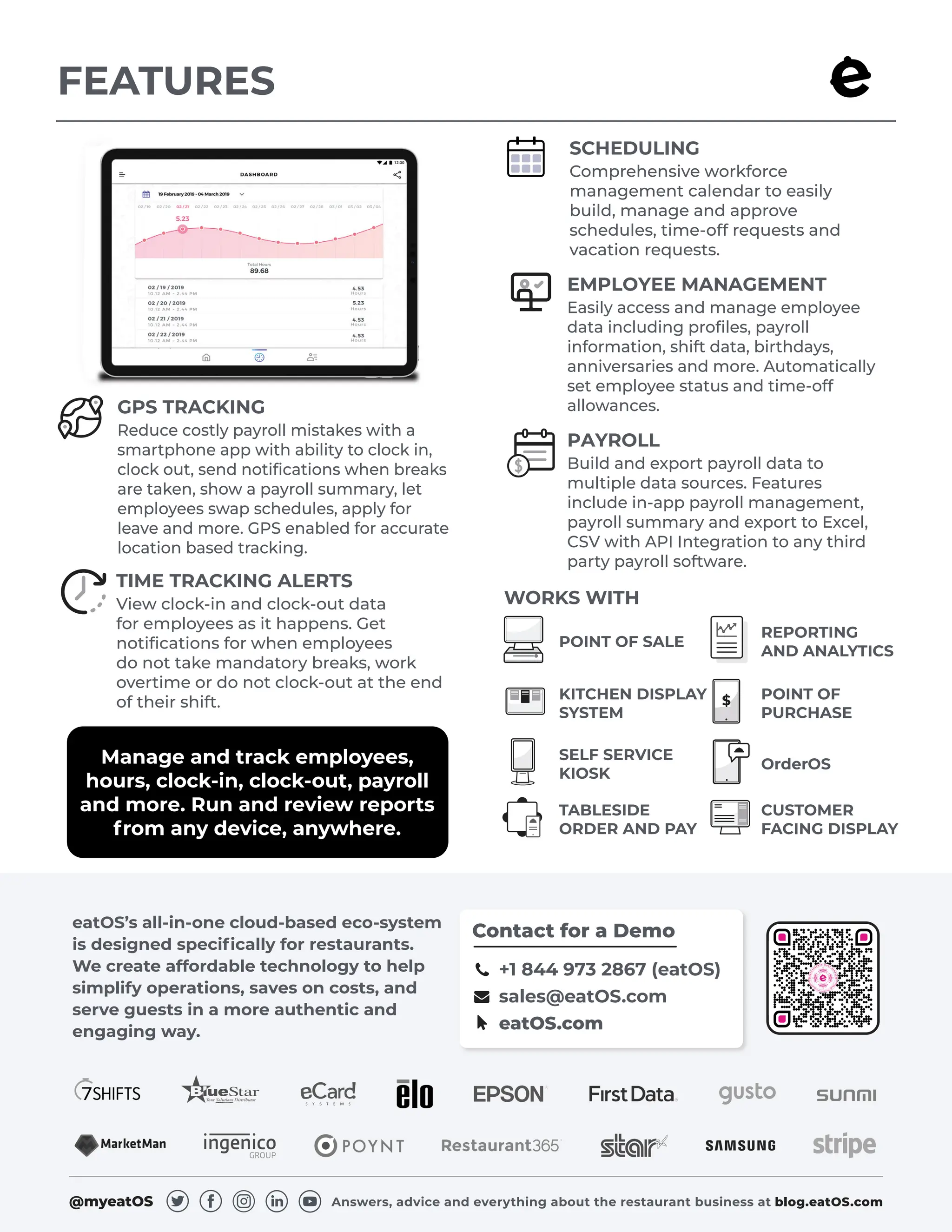 Workforce Management | Restaurant Technology – eatOS | PDF