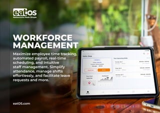 Streamline Operations: Workforce Management System | eatOS | PDF