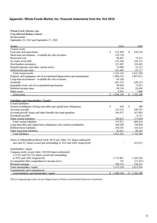WFM - Initiating Coverage - Report | PDF