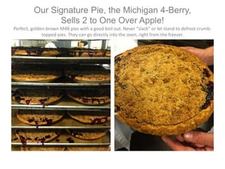 Perfect Pie Bake 101- Achatz Handmade Pie Company | PPTX