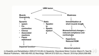 Rehabilitation in spastic paresis | PPSX