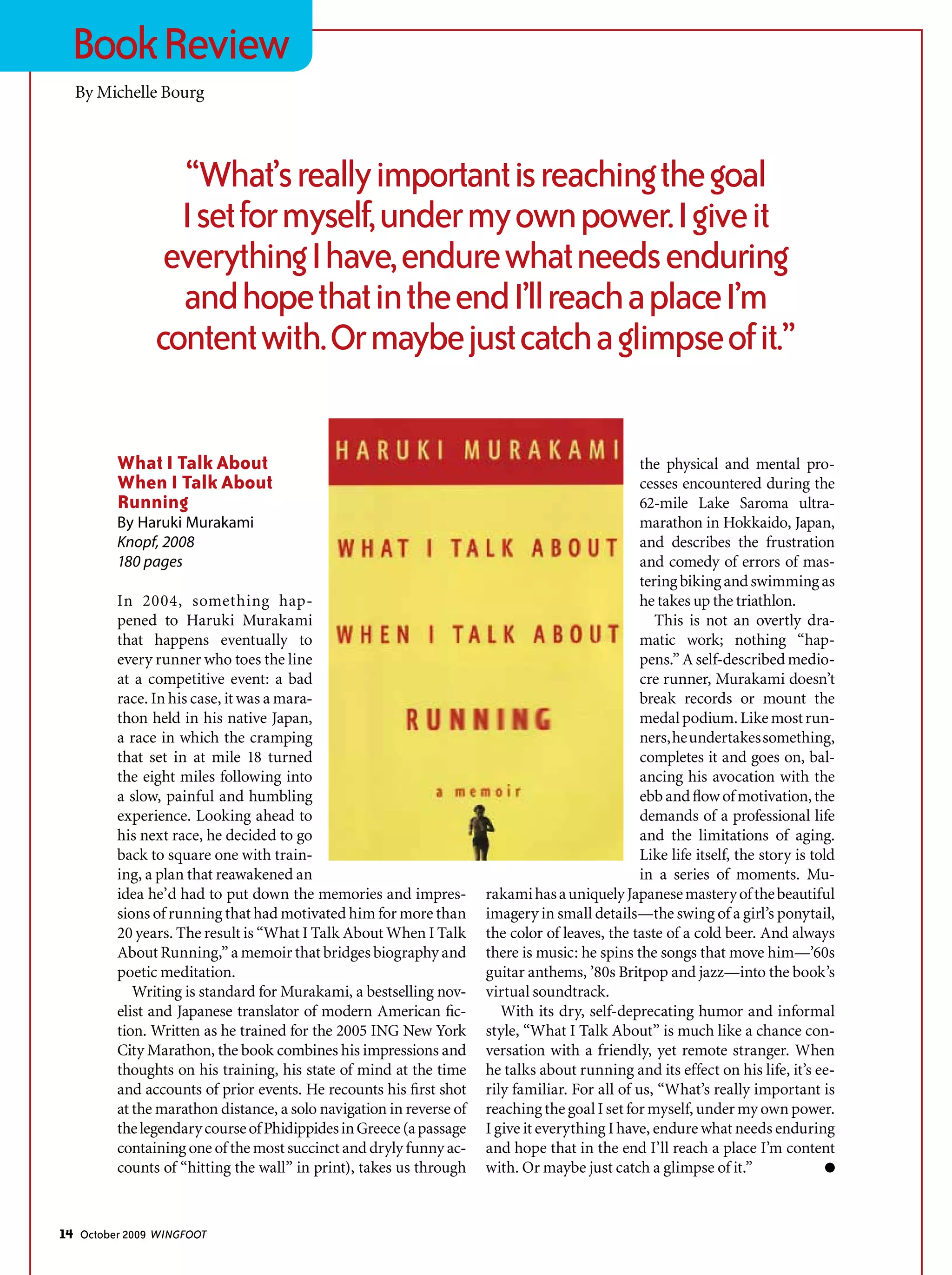 Wingfoot Magazine October 2009 | PDF