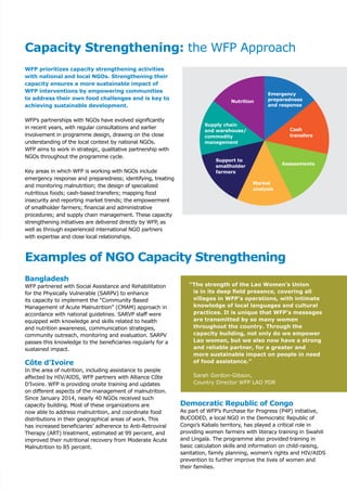 NGO Partnerships - Strengthening National Capacity | PDF