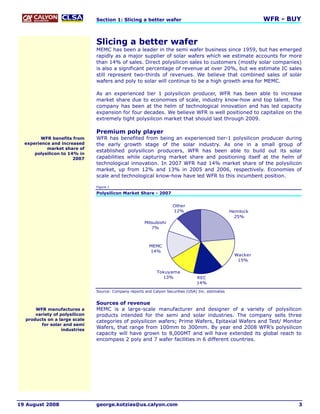 MEMC (WFR) Initiation | PDF