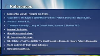 Living with Exponential Growth | PPT