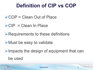 CIP vs COP - Hygienic Pumps and Meeting Government Regulations ...