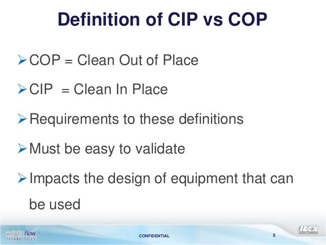 CIP vs COP - Hygienic Pumps and Meeting Government Regulations - Caro…