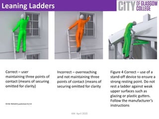 Ladders and Stepladders | PPTX