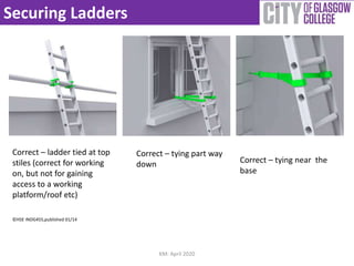 Ladders and Stepladders | PPTX