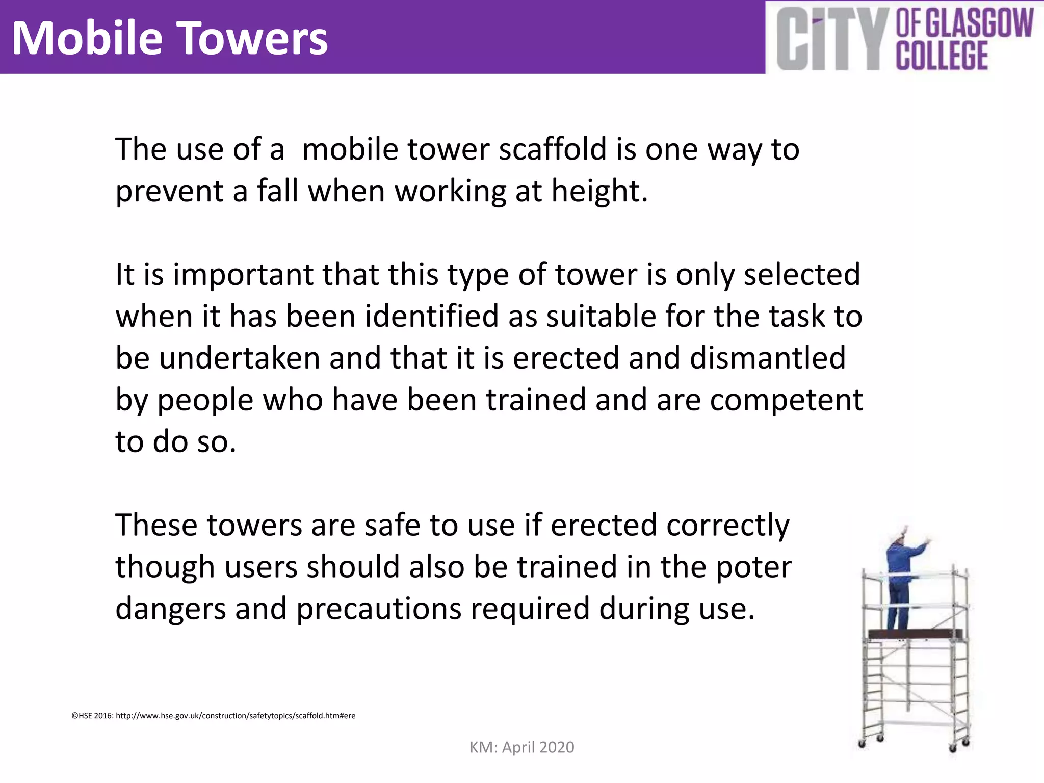 Mobile Towers and Access Equipment | PPTX
