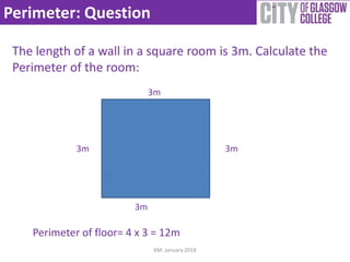 Wall and Floor Tiling - Perimeter and Area | PPTX