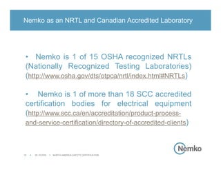 c[Nemko]us - il Marchio Nemko per Canada e Nord America | PDF