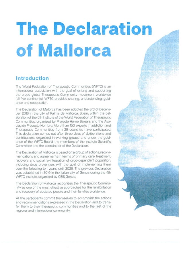 WFTC The Declaration of Mallorca 2016 | PDF | Physical Therapy | Wellness