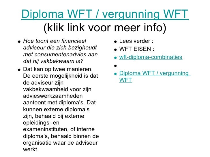 Wft Opleidingen[1]