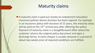 Claim settlement | PPTX
